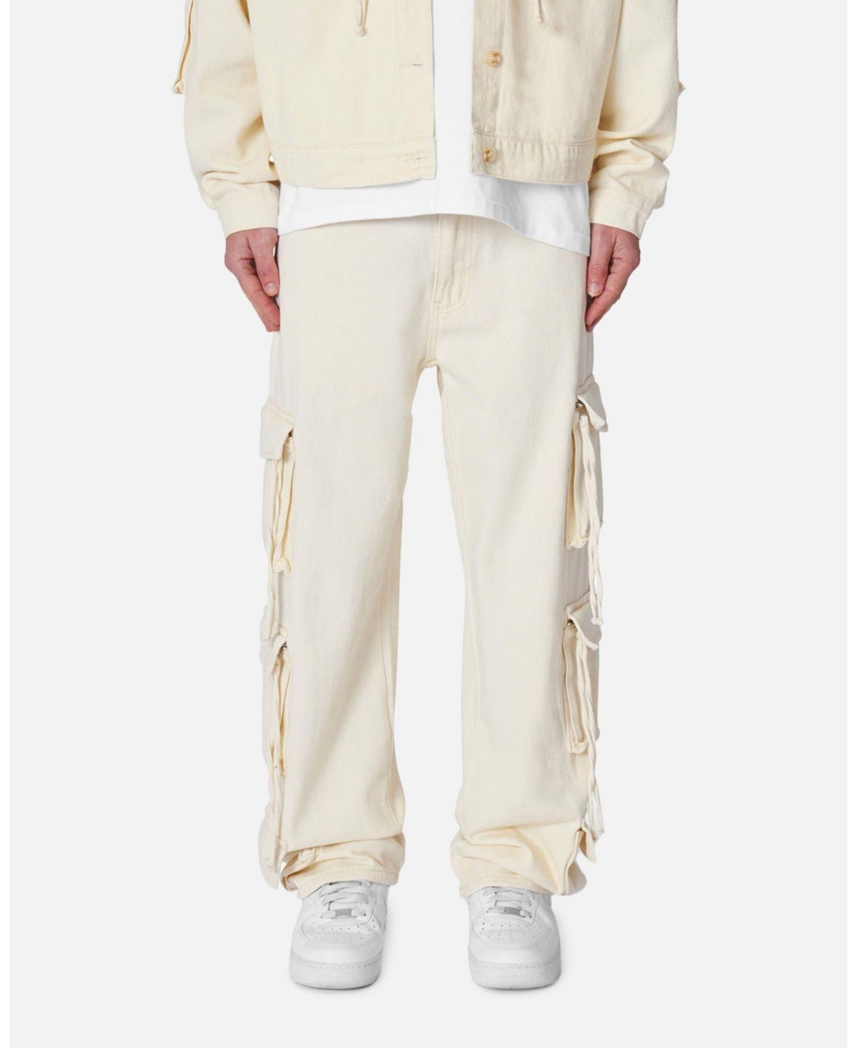 Click here for mnml Mens Brushed Twill Cargo Pants  Relaxed Fit... prices