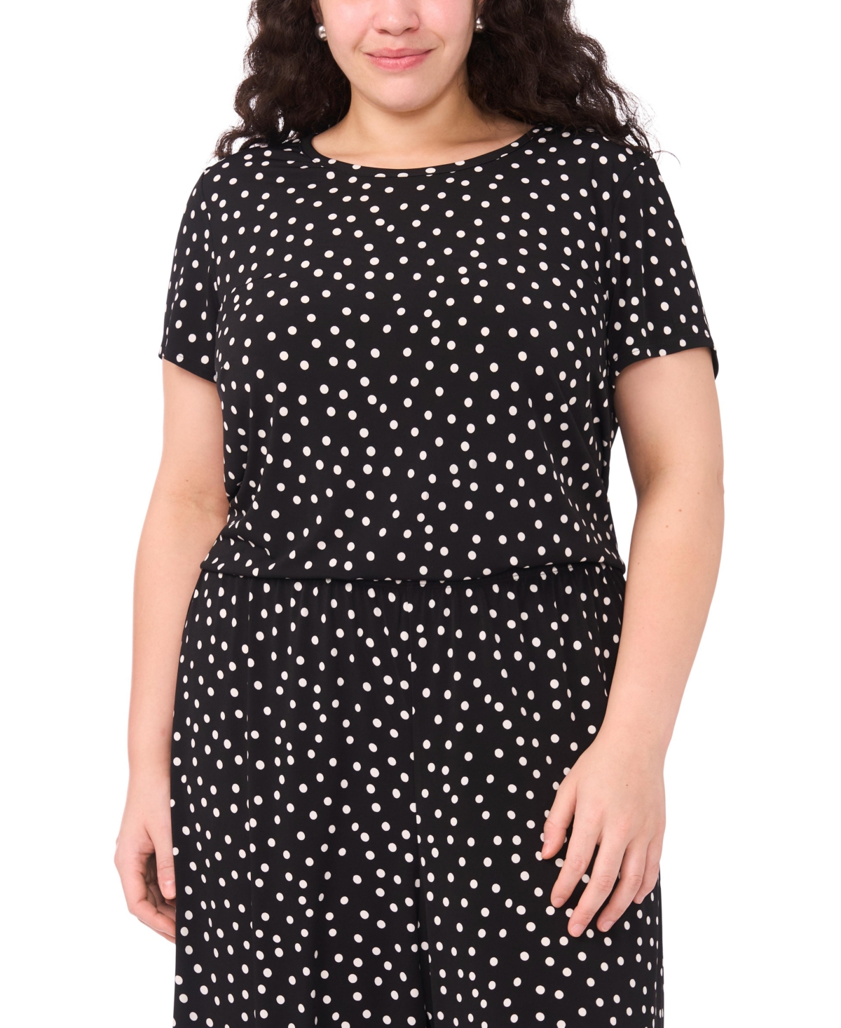 Click here for Vince Camuto Plus Size Short-Sleeve T-Shirt - Rich... prices