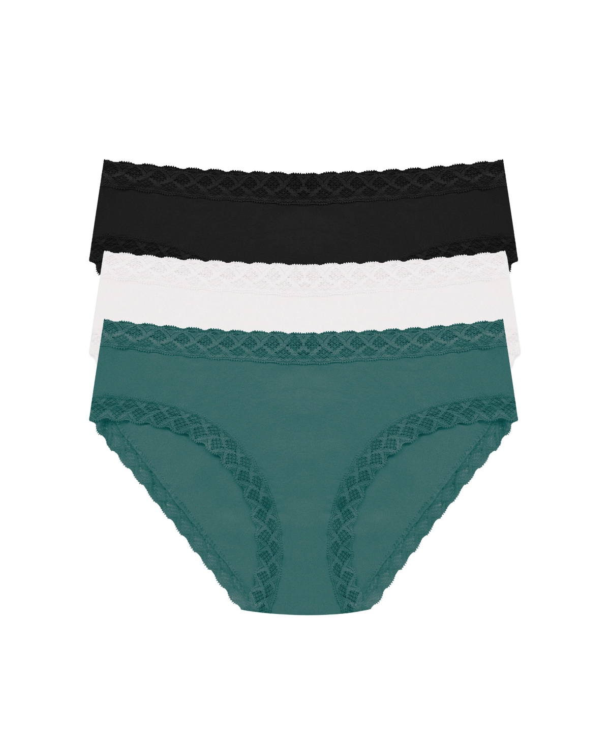 Click here for Natori Womens Bliss Supima Cotton Girl Brief 3-Pac... prices