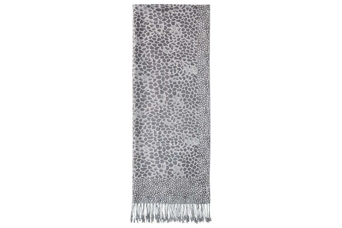 Click here for Olsen Womens Pebble Design Scarf - Dark slate prices