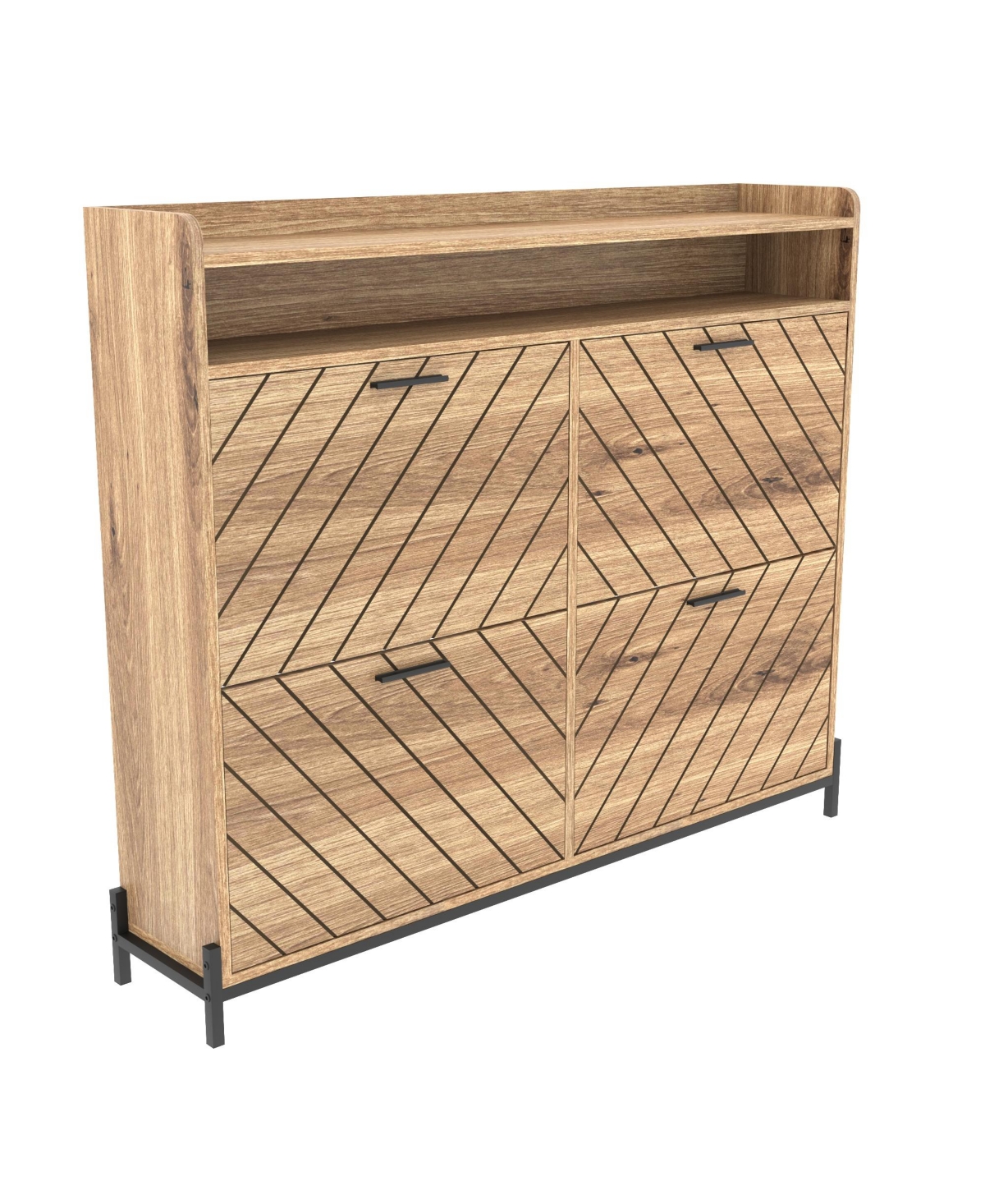 Click here for Boyel Living 4 Door Shoe Rack  Freestanding Modern... prices