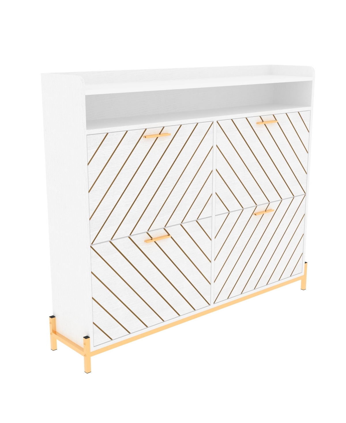 Click here for Boyel Living 4 Door Shoe Rack  Freestanding Modern... prices