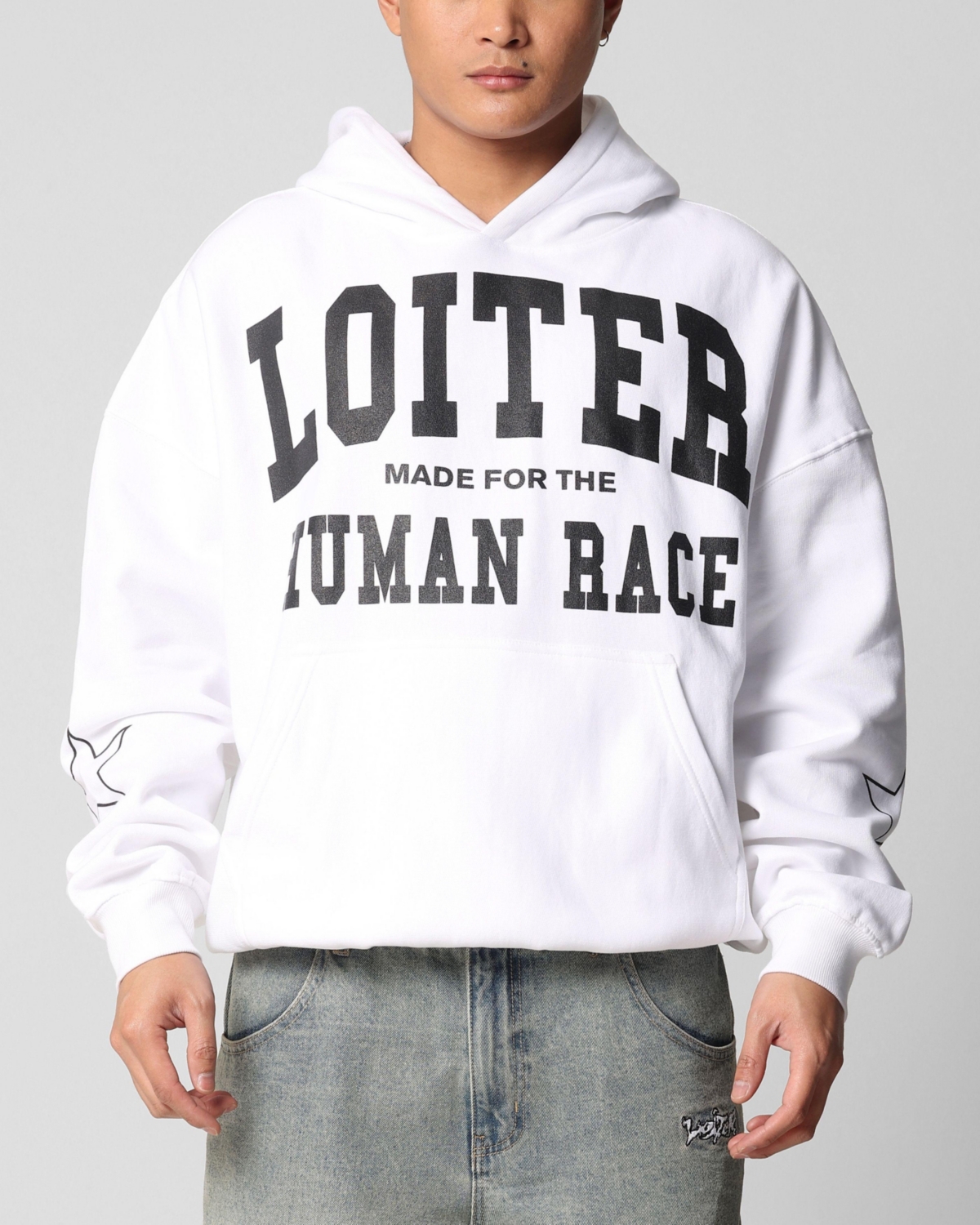 Click here for Loiter Mens Training Day Hoodie - White prices