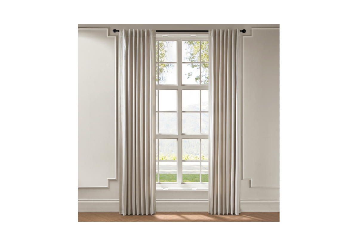 Click here for Z Gallerie Marble Velvet Curtain - White prices