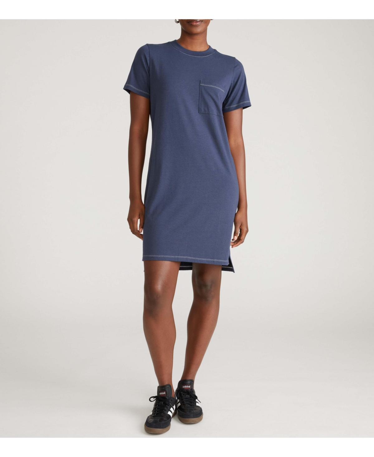 Click here for Universal Standard Plus Size Garcon Tee Dress - Wa... prices