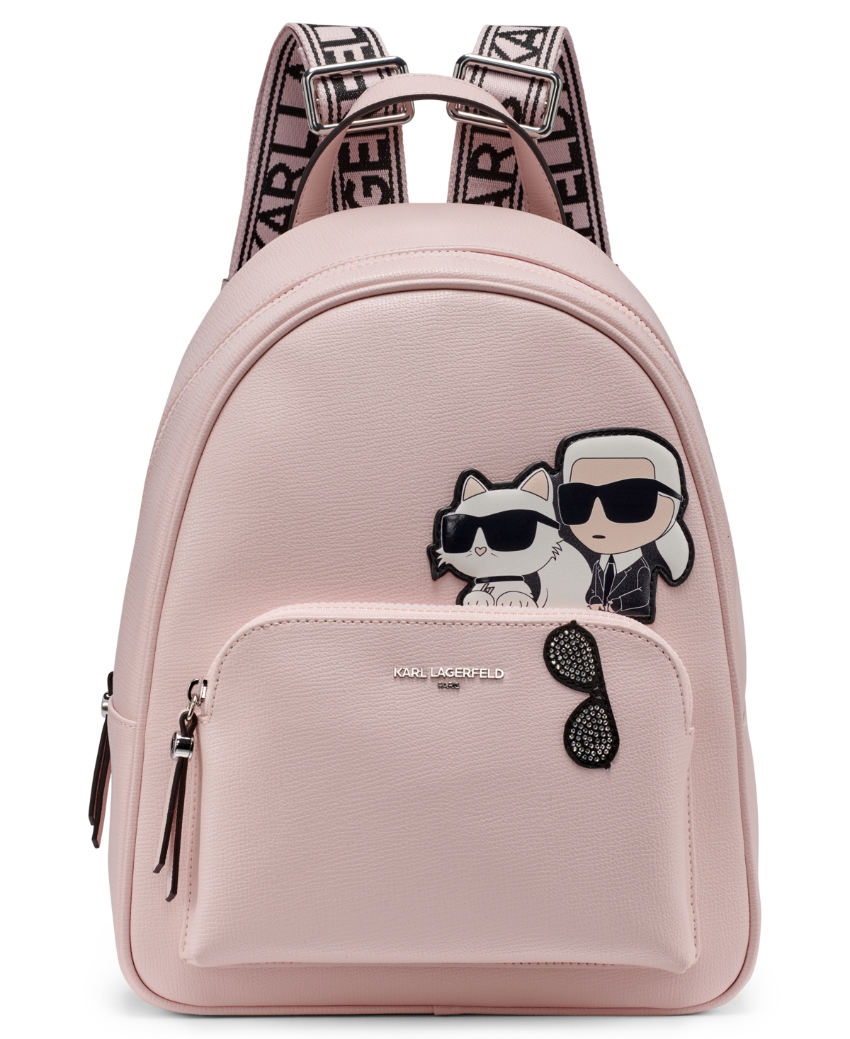 Click here for Karl Lagerfeld Paris Khloe Small Backpack - Lotus prices