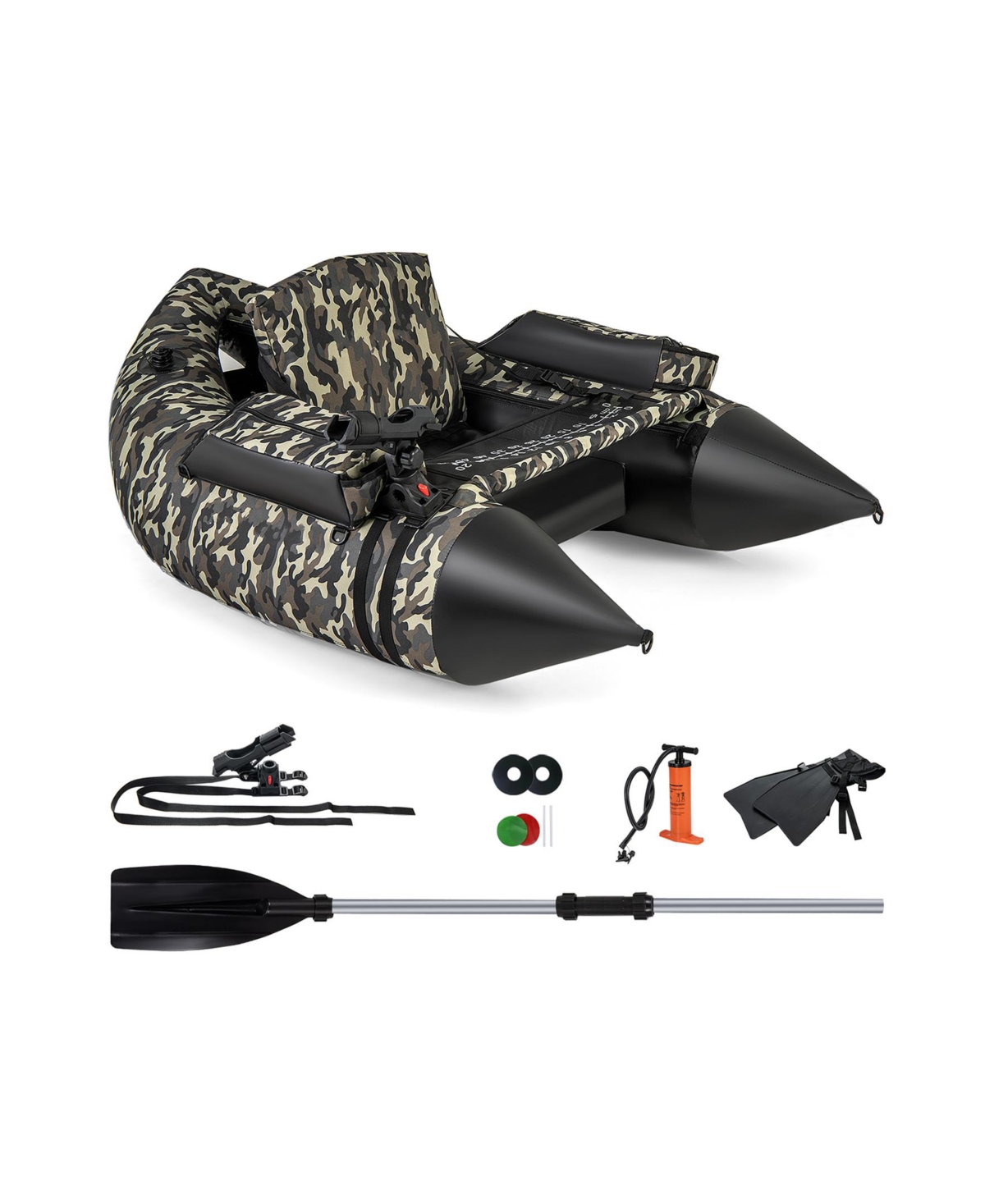 Click here for Sugift 350 Lbs Inflatable Fishing Float Tube with... prices