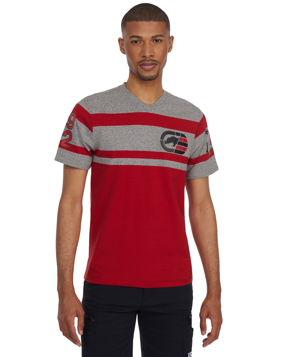 Click here for Ecko Unltd Mens Classic Famous V-Neck T-Shirt - Gr... prices