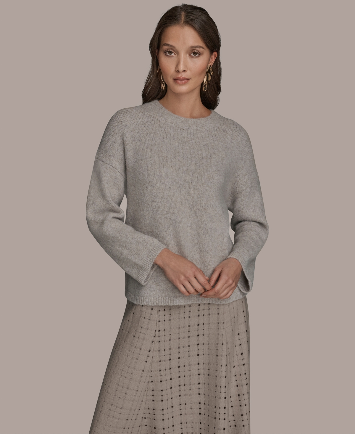 Click here for Donna Karan New York Womens Crewneck Oversized Swe... prices