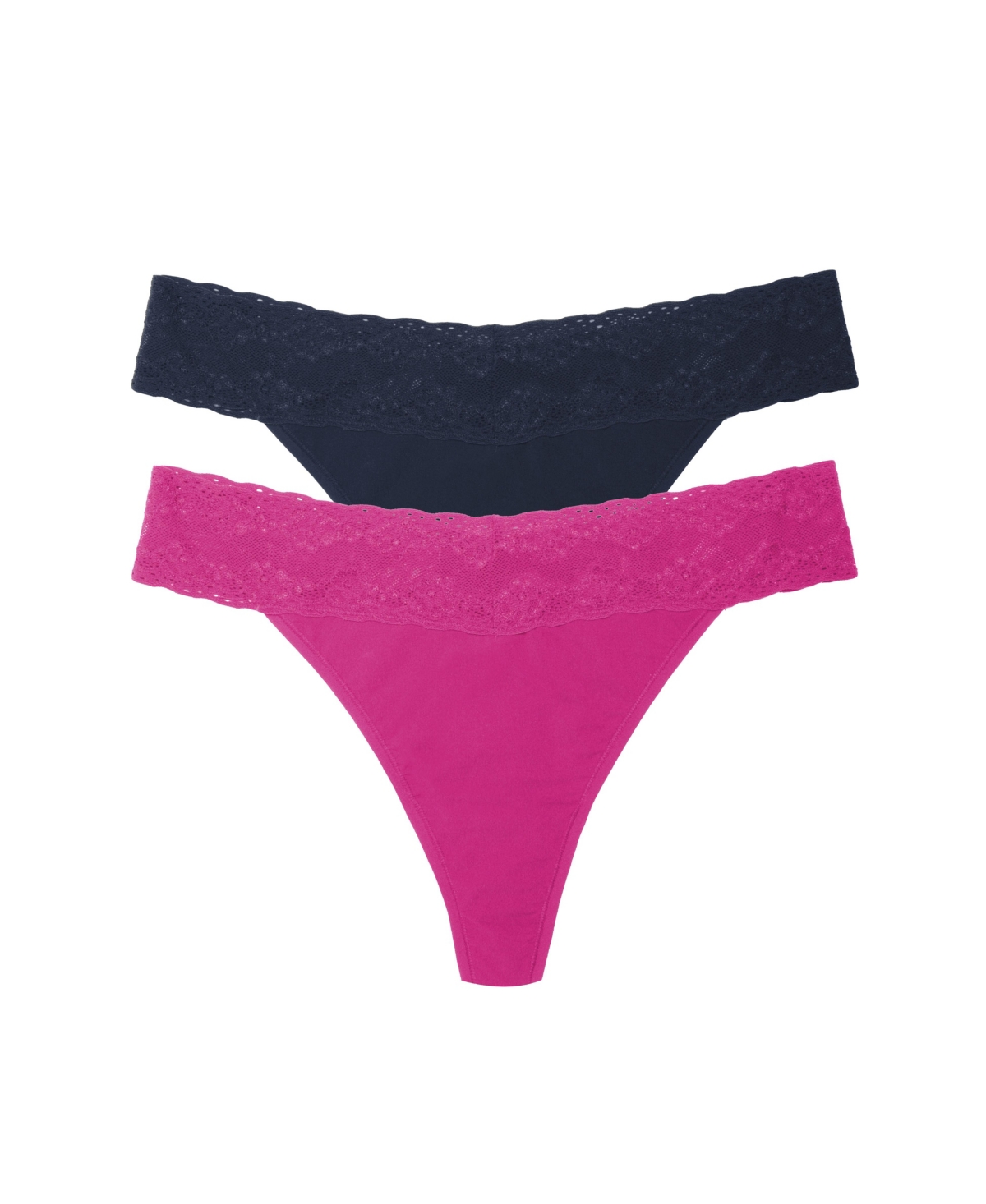 Click here for Natori Womens Bliss Perfection One Thong 2-Pack -... prices