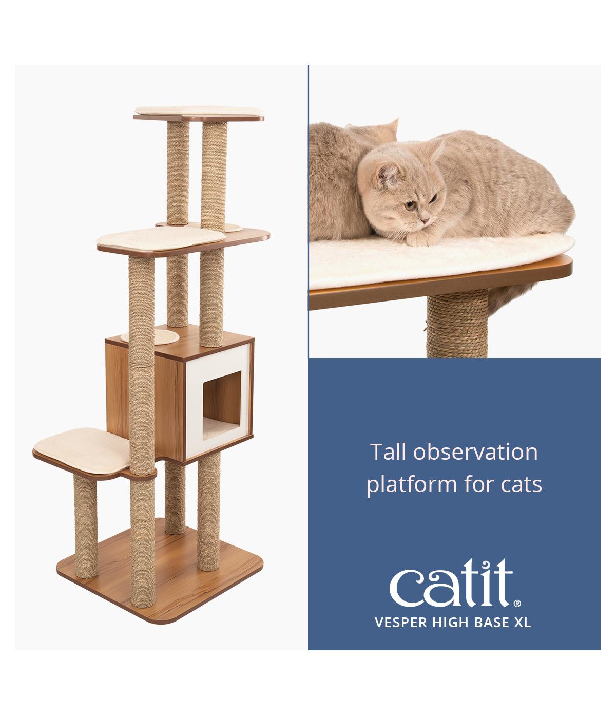 Click here for Catit Vesper High Base Xl  Walnut prices