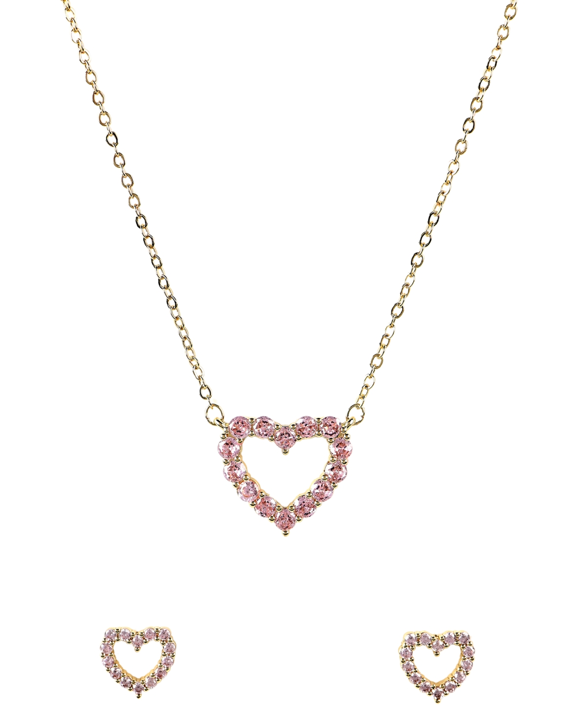 Click here for Giani Bernini Gold-Tone Cubic Zirconia Heart Penda... prices