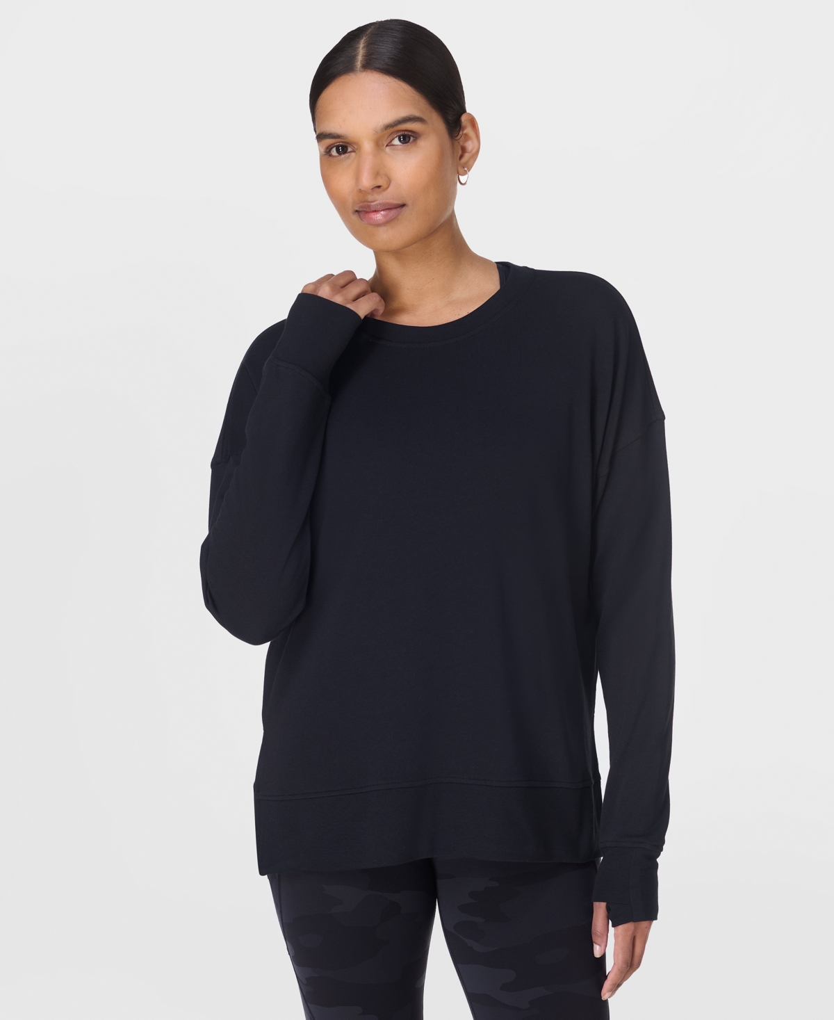 Click here for Sweaty Betty Womens After Class Longline Crewneck... prices