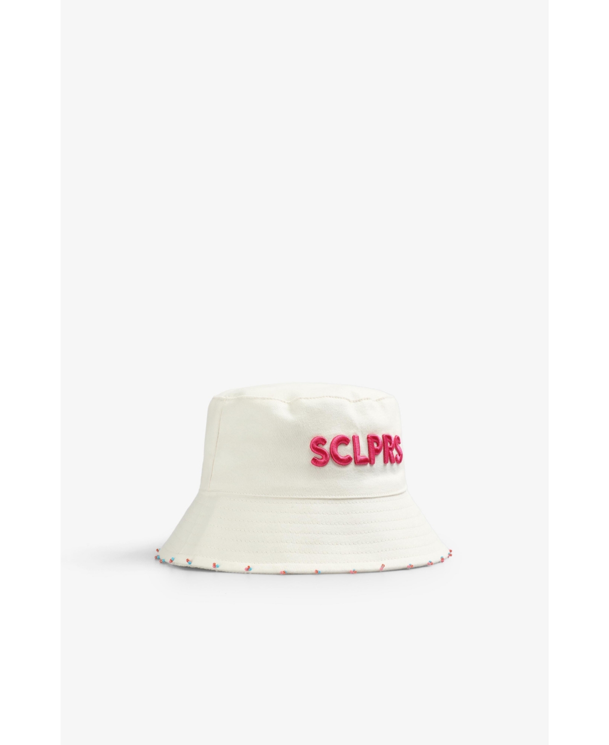 Click here for Scalpers Womens Beads Bucket Hat - White prices