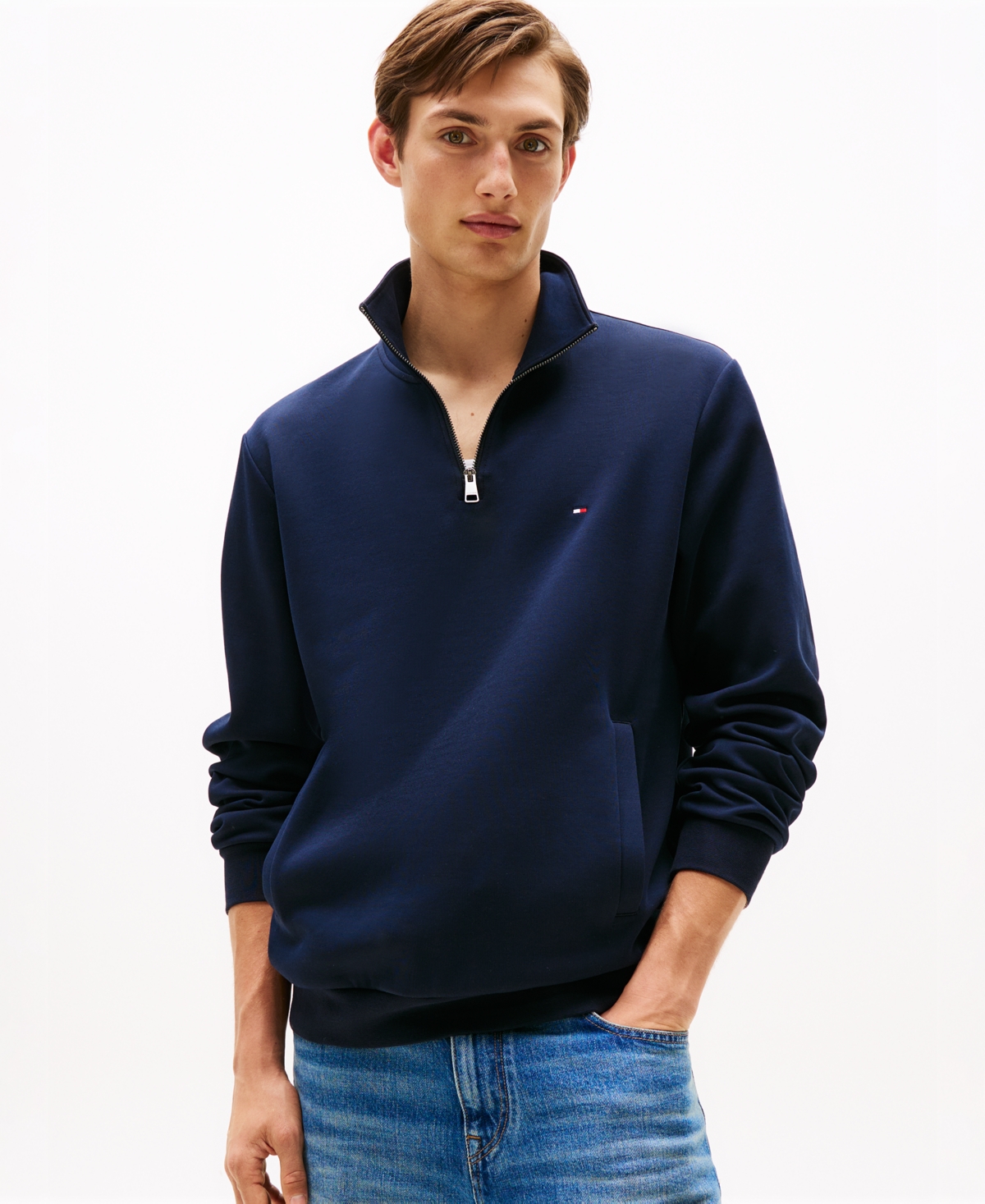 Click here for Tommy Hilfiger Mens Essential Intechno Knit Regula... prices