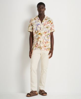 Click here for Scotch Soda Mens Printed Short Sleeve T Shirt Dese... prices