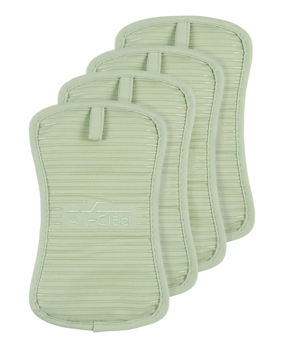 Click here for All-Clad Ribbed Silicone Cotton Twill Potholders... prices
