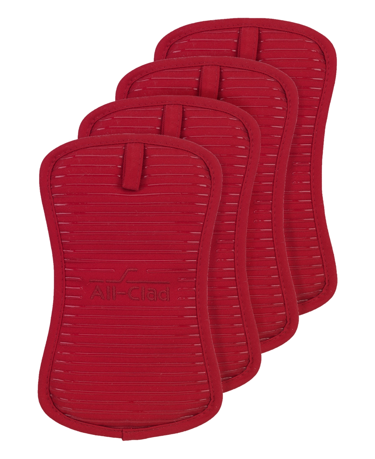 Click here for All-Clad Ribbed Silicone Cotton Twill Potholders... prices