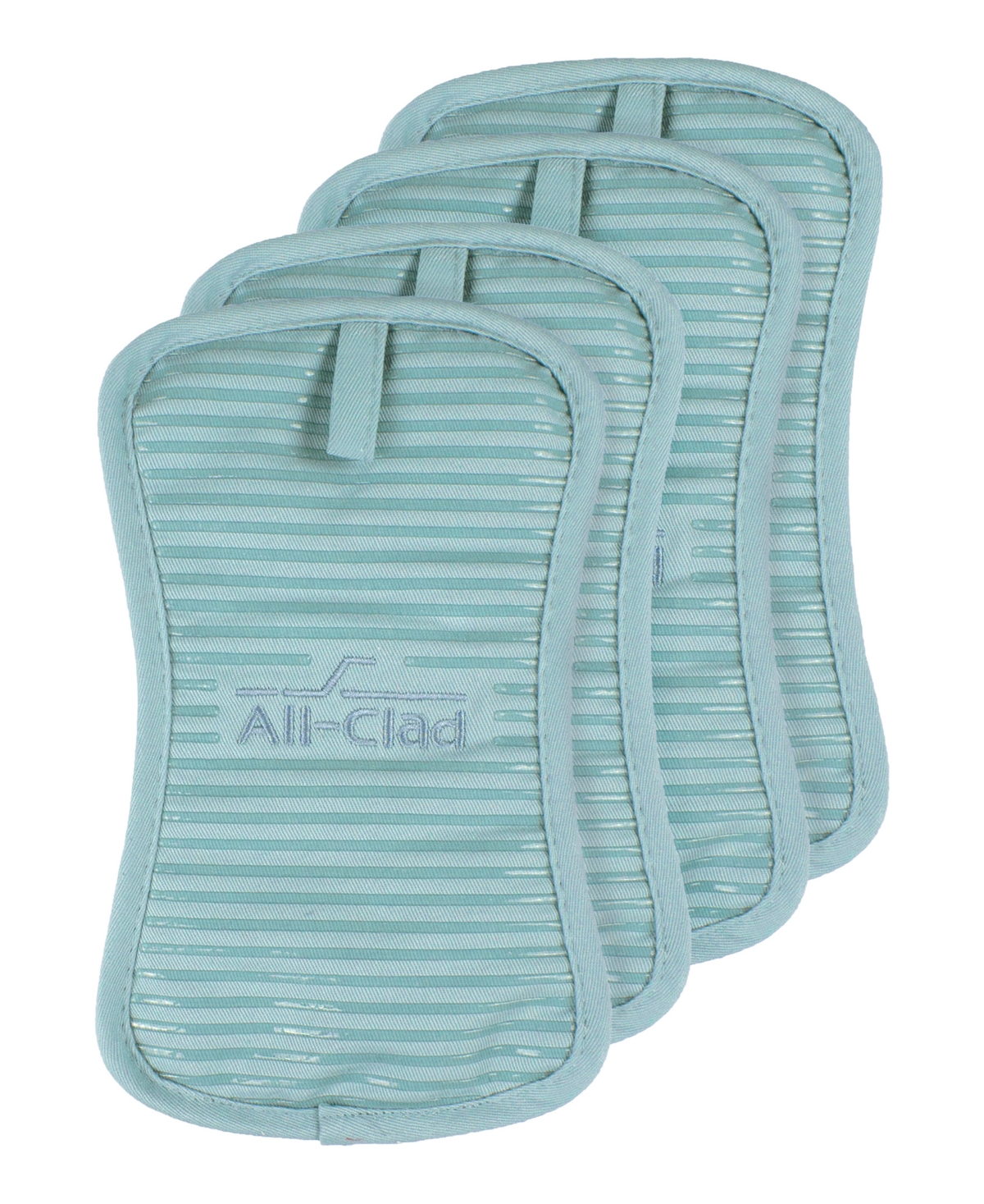 Click here for All-Clad Ribbed Silicone Cotton Twill Potholders... prices