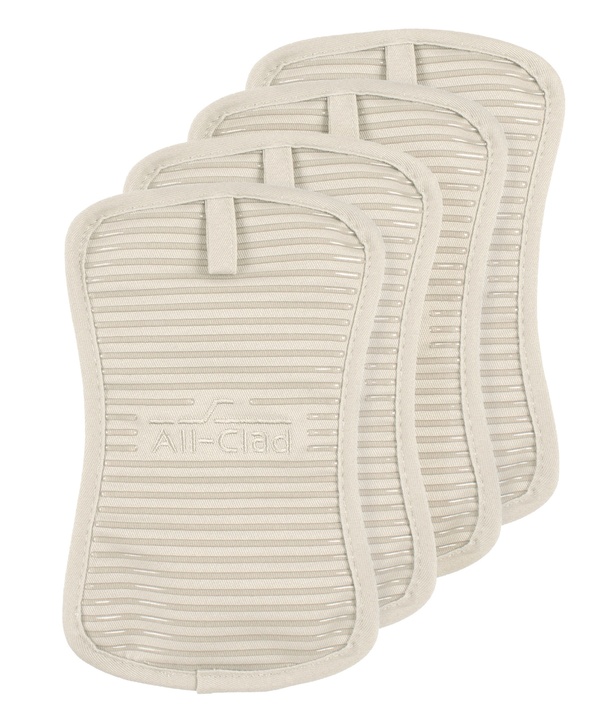 Click here for All-Clad Ribbed Silicone Cotton Twill Potholders... prices