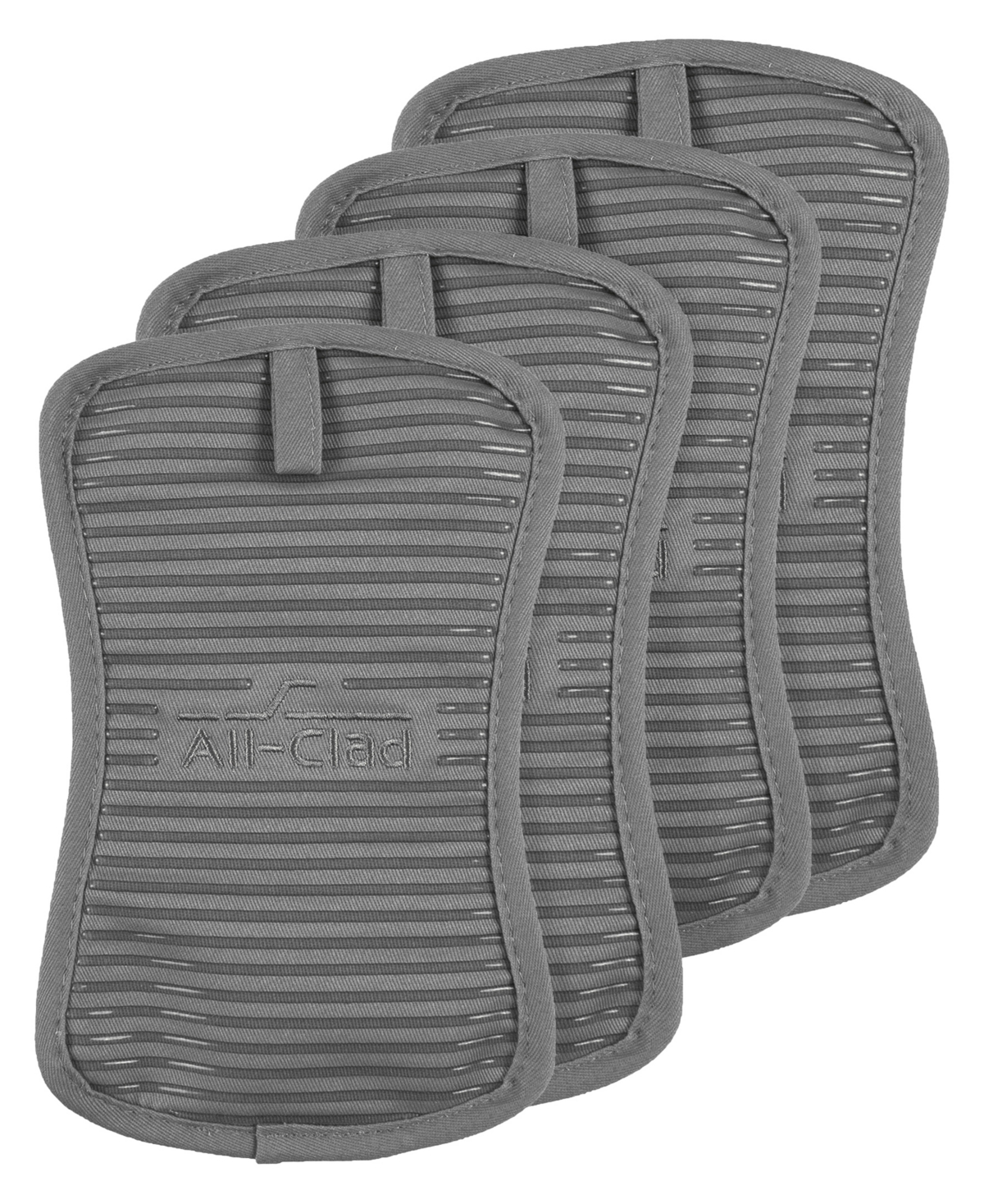 Click here for All-Clad Ribbed Silicone Cotton Twill Potholders... prices