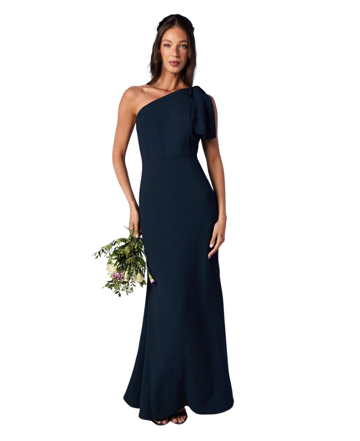 Click here for Coast Womens One Shoulder Maxi Bridesmaid Dress -... prices