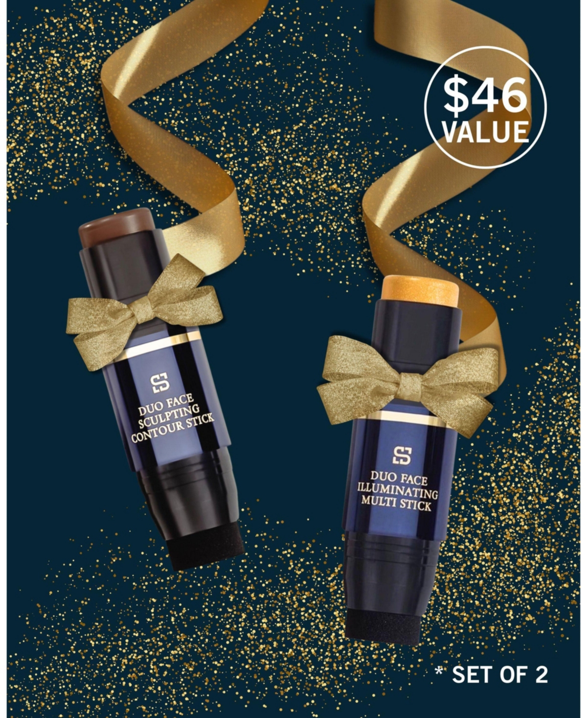 Click here for Siia Cosmetics Sculpt and Radiance Duo Set - Golde... prices