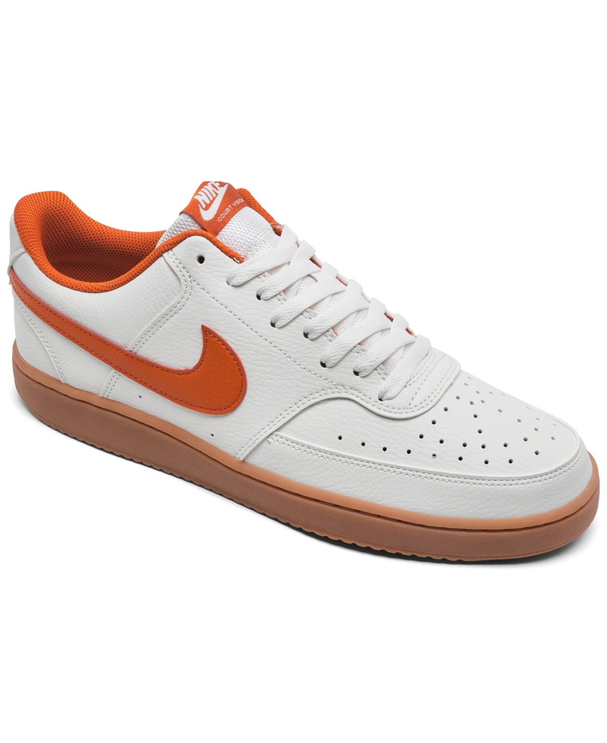 Click here for Nike Mens Court Vision Low Casual Sneakers from Fi... prices