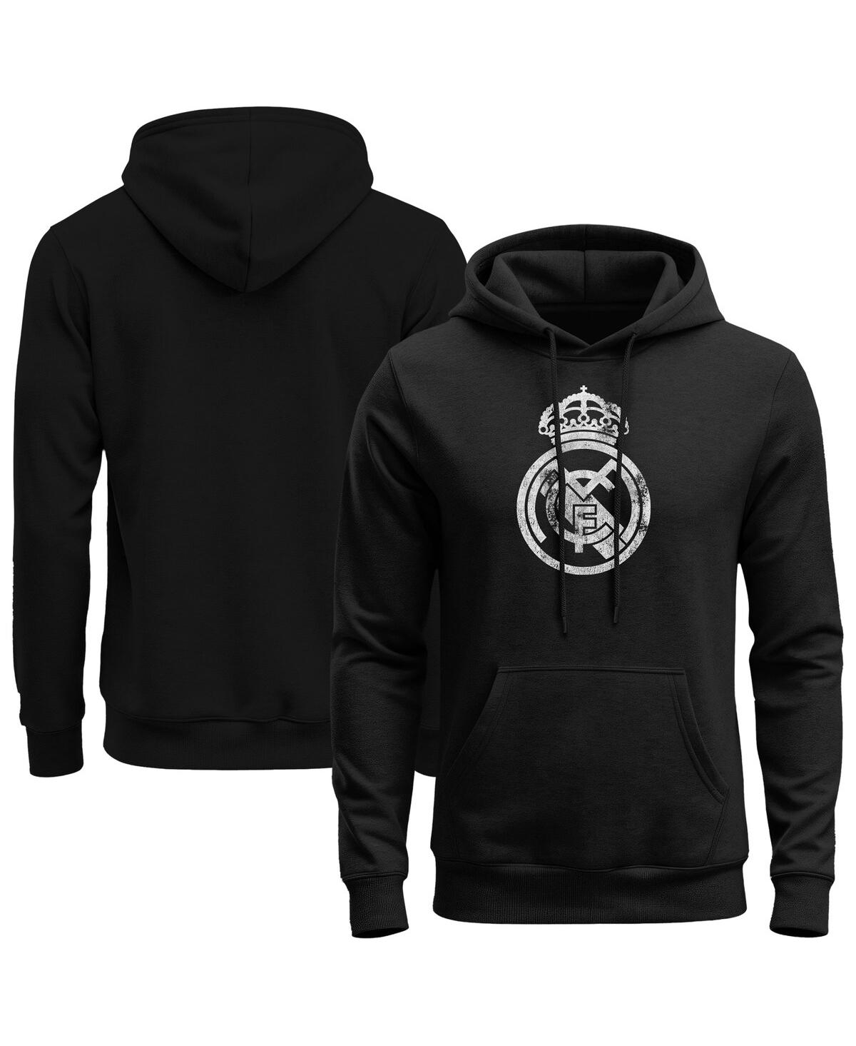 Click here for 1863FC Mens Black Real Madrid Mono Badge Fleece Ho... prices