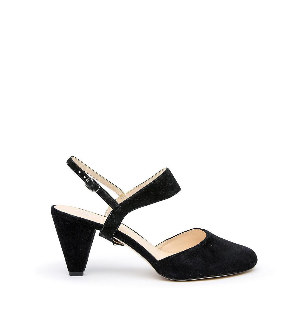 Click here for Alterre Womens Black Elsie Customizable Mule - Bla... prices