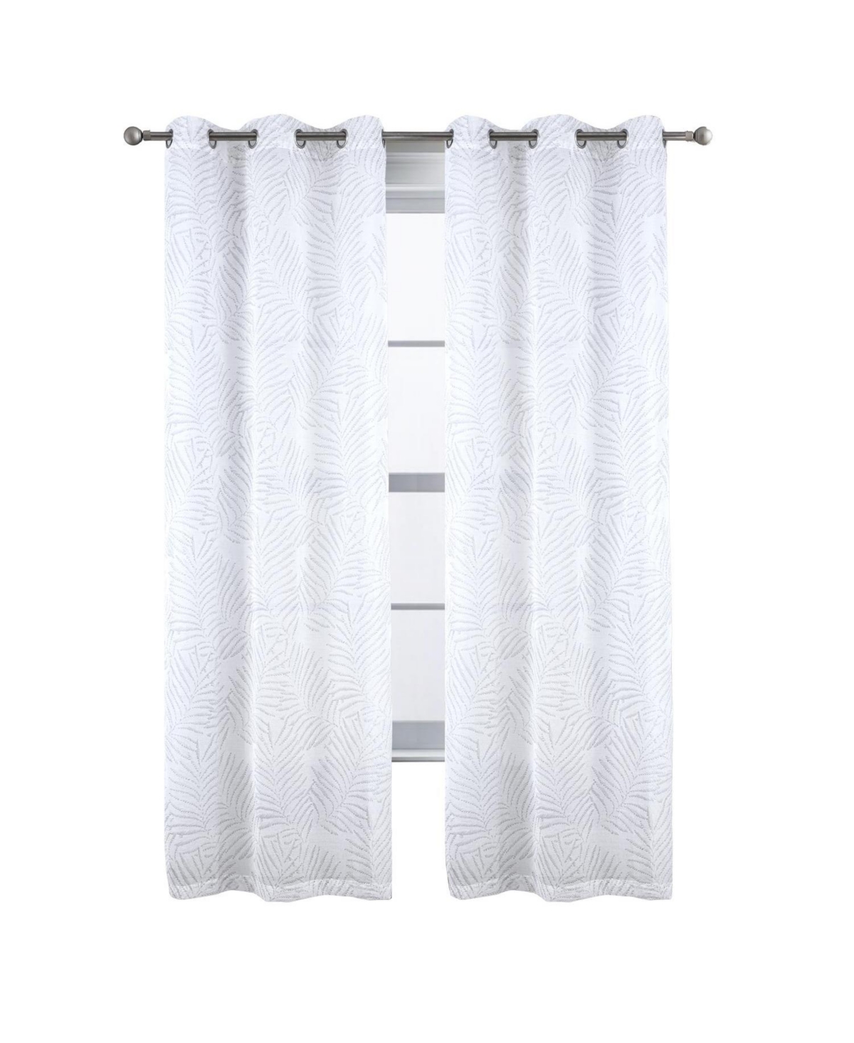 Click here for Rt Designers Collection Faye Grommet Metallic Shee... prices