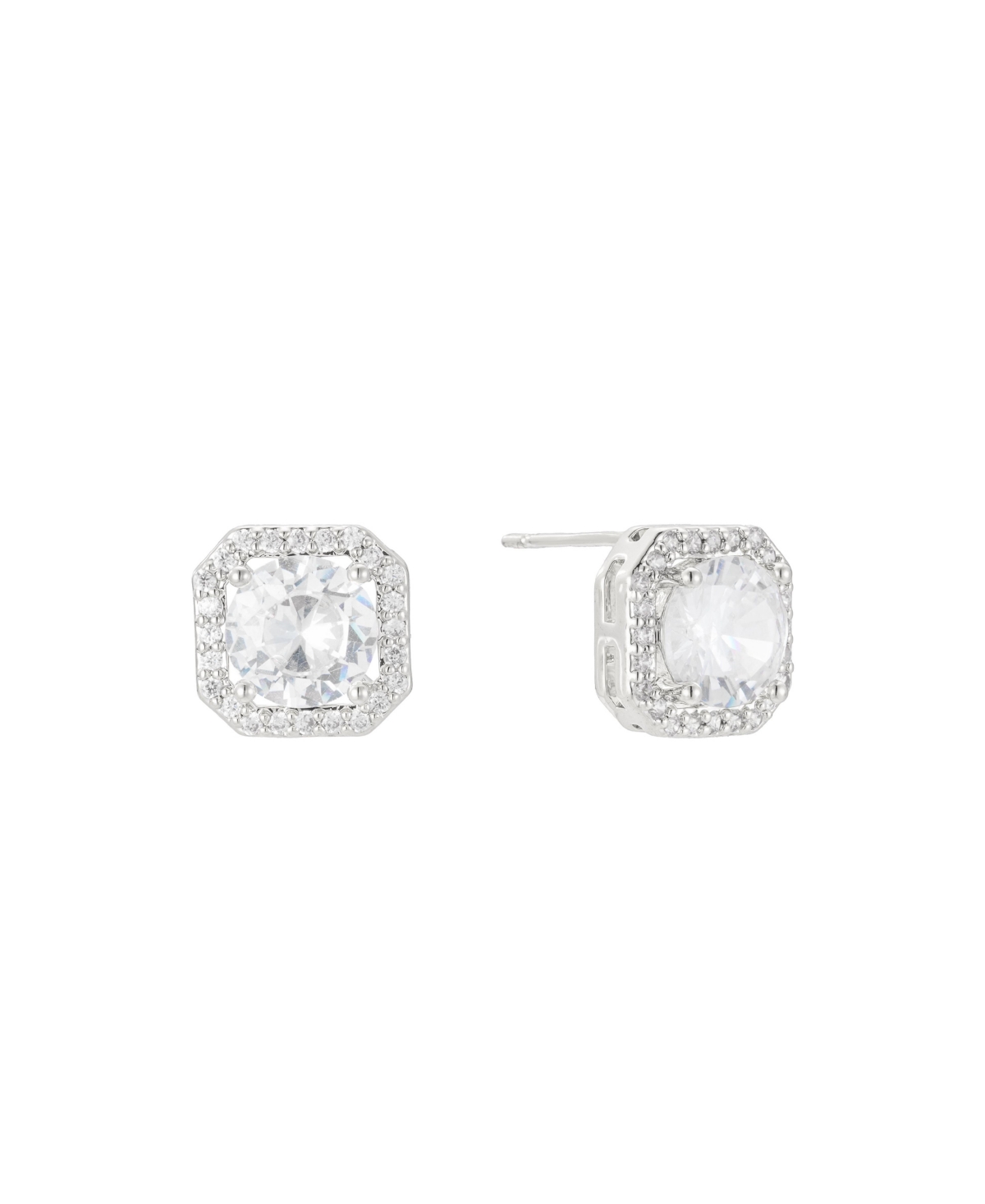 Click here for Untamed Petals Adriana Crystal Stud - Silver prices
