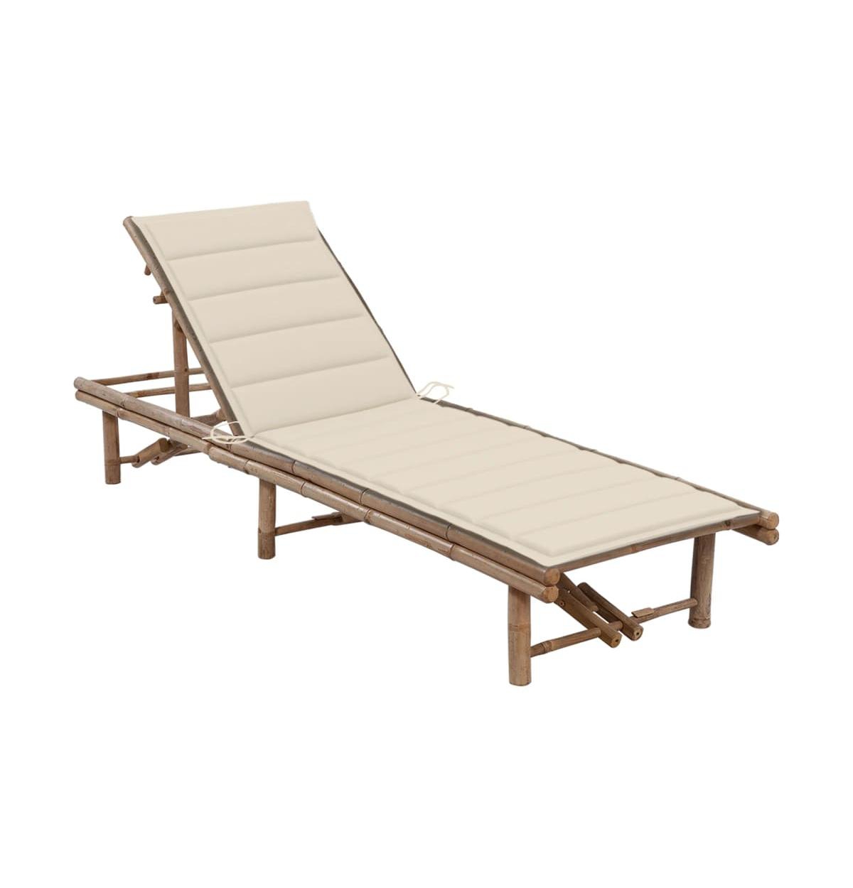 Click here for vidaXL Patio Sunlounger Height-Adjustable Sun Loun... prices