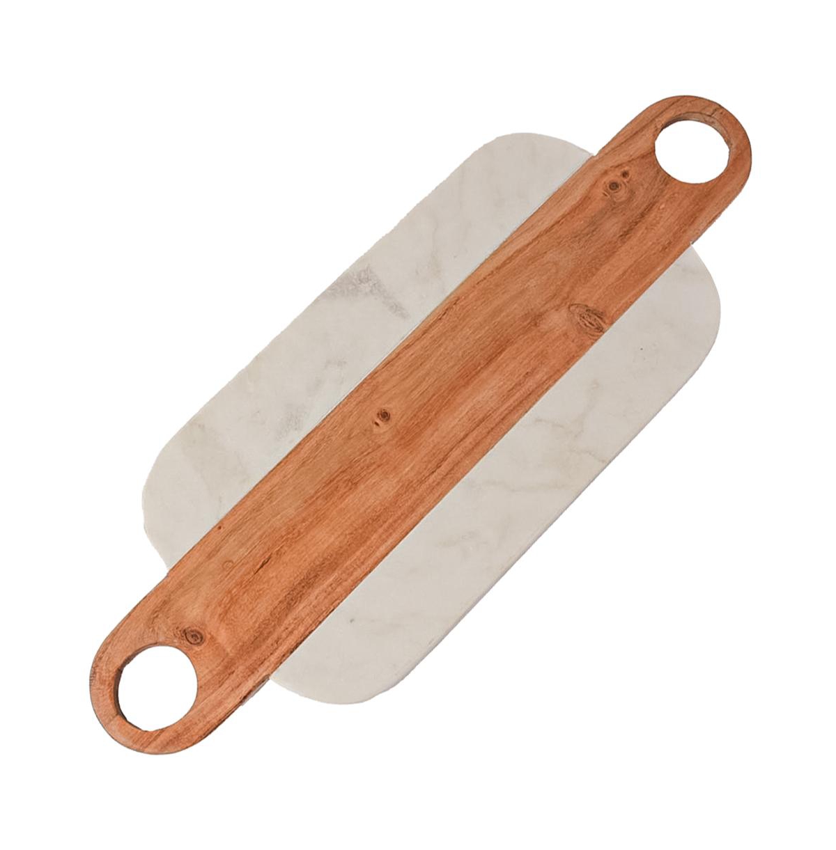Click here for Verve Culture Marble Serving Board with Hole Handl... prices