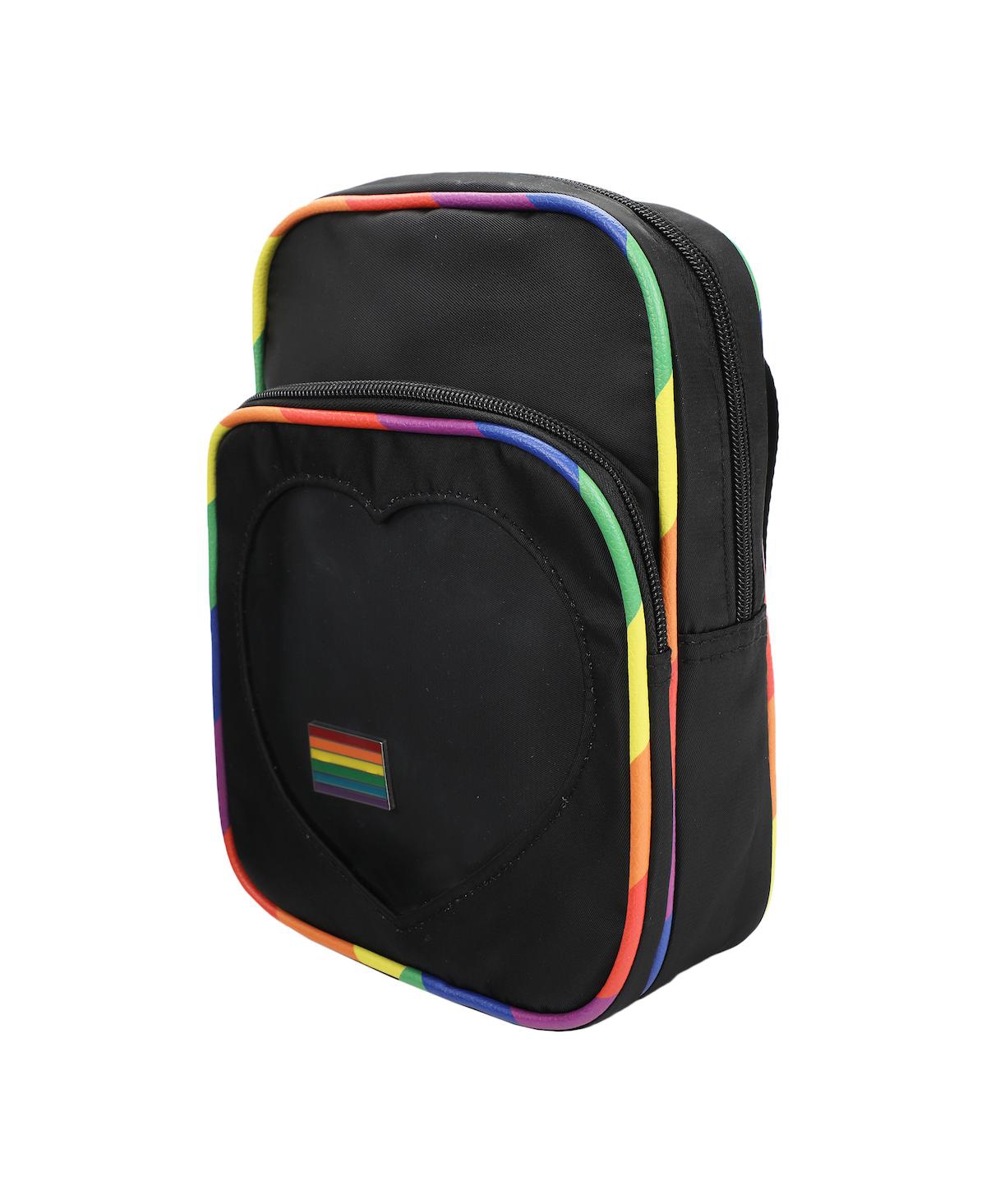 Click here for Generic Love Is Love Black Mini Messenger Crossbod... prices