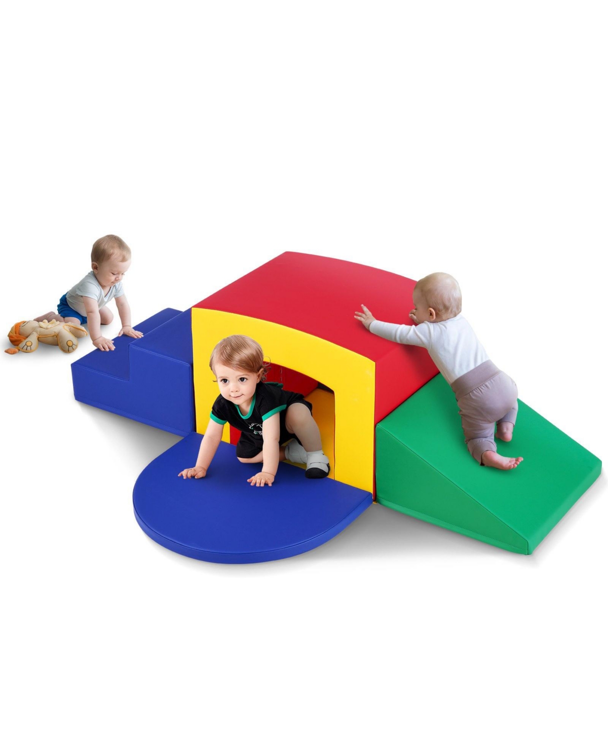 Click here for Mecale 5-Piece Foam Toddler Climbing Playset with... prices