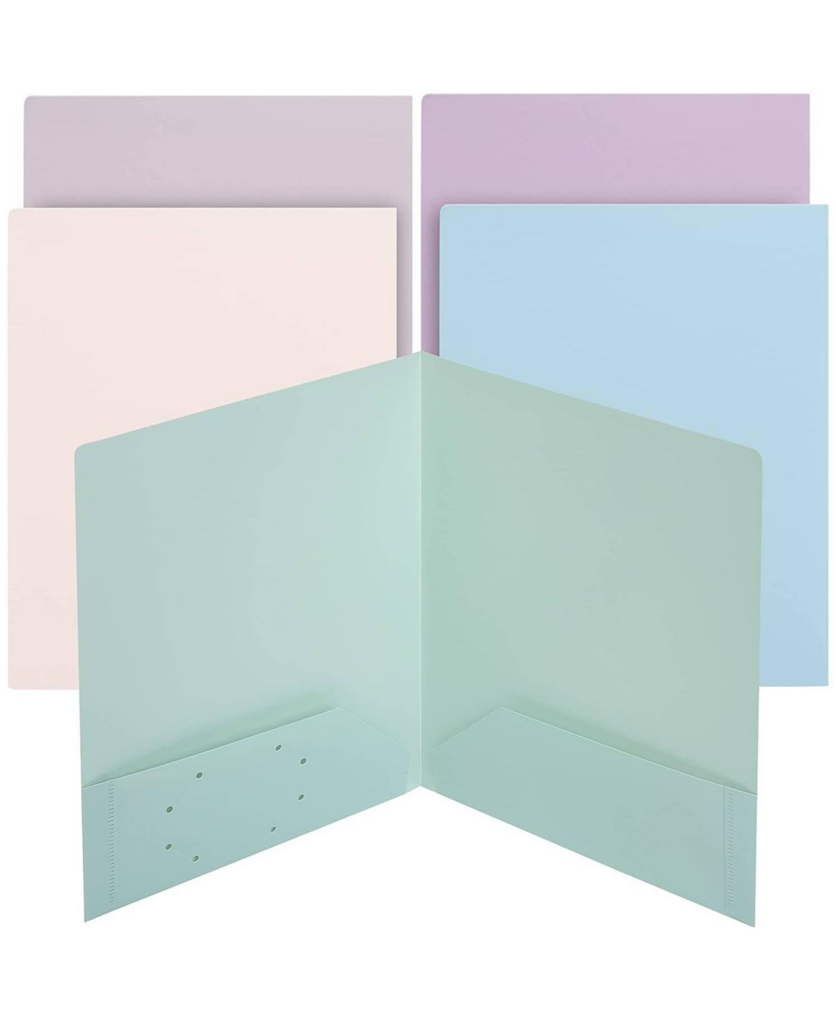 Click here for Mr. Pen Plastic Folders with Pockets  5 Pcs  Muted... prices