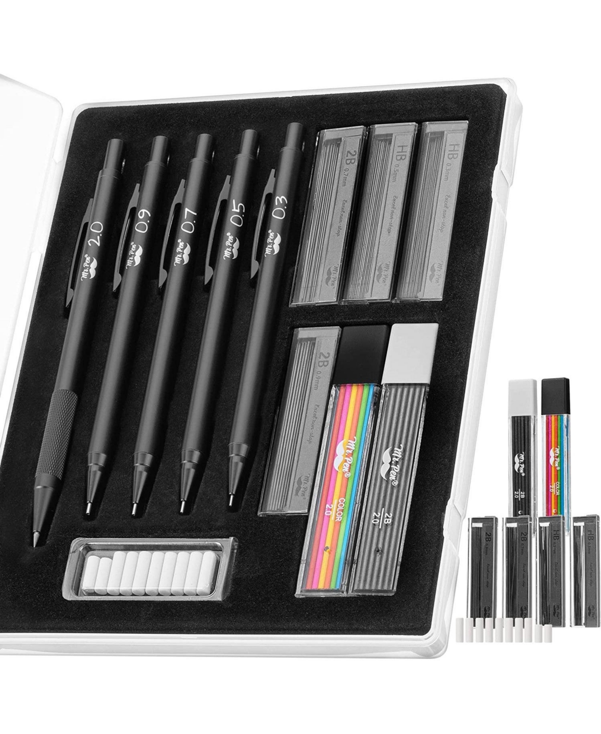 Click here for Mr. Pen Metal Mechanical Pencil Set with Lead and... prices