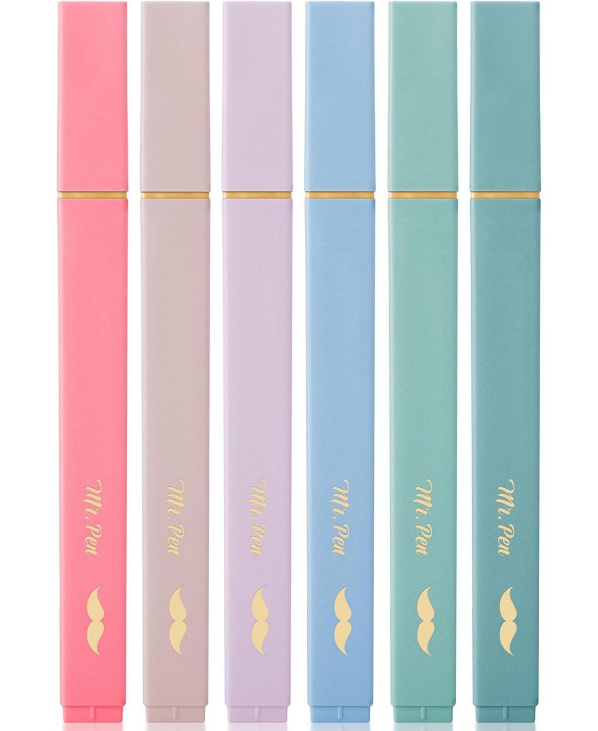 Click here for Mr. Pen Aesthetic Highlighters  6 Pcs  Chisel Tip... prices