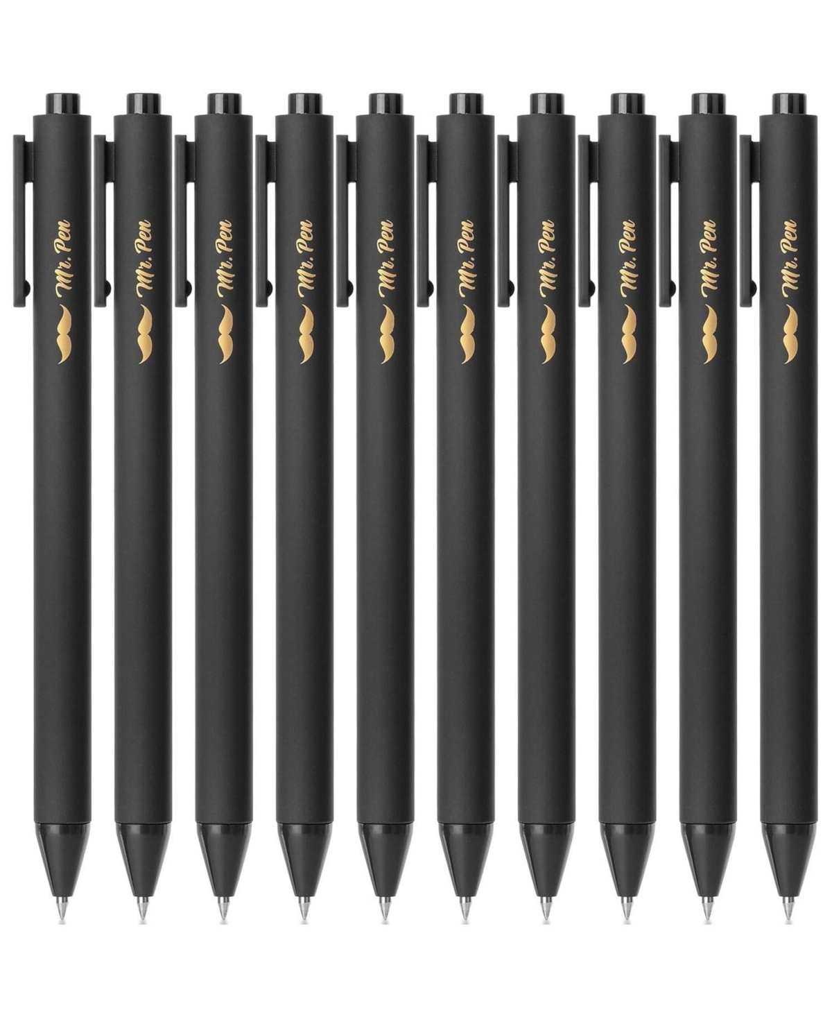 Click here for Mr. Pen Retractable Gel Pens  10 Pack  Black Ink G... prices