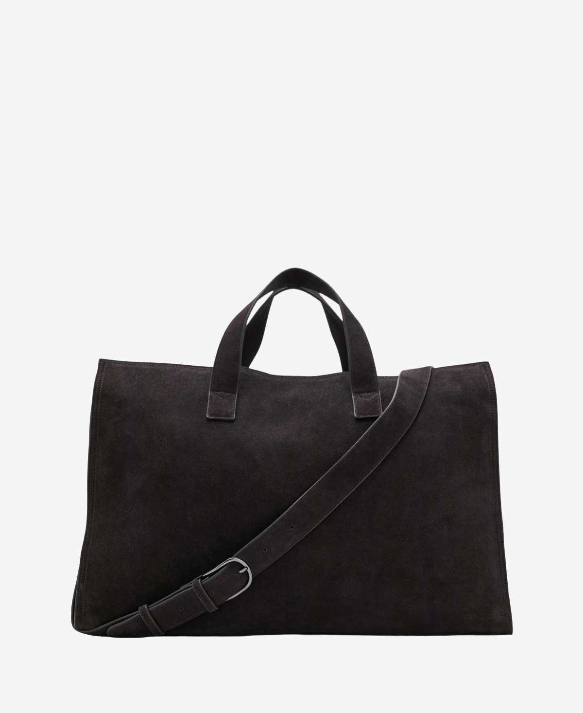 Click here for Mango Mens Leather Shoulder Strap Bag - Brown prices