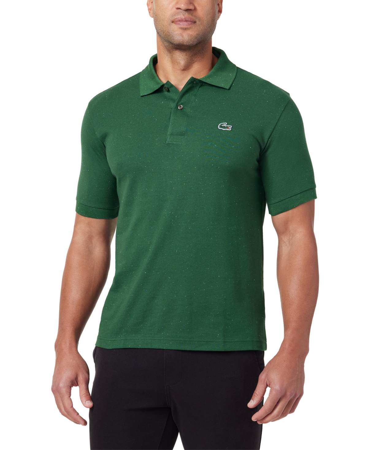 Click here for Lacoste Mens Classic-Fit Two-Button Polo Shirt - F... prices