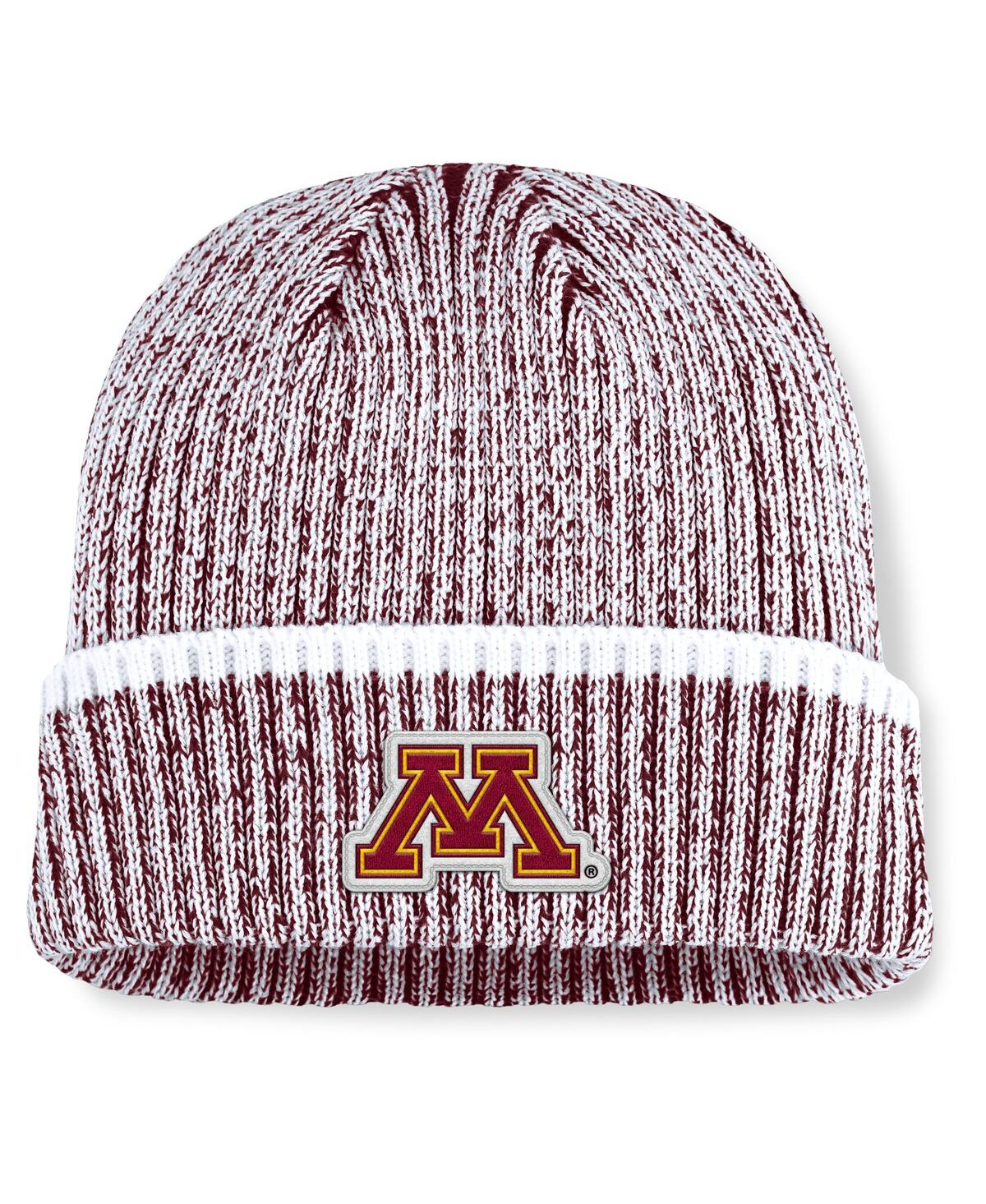 Click here for Mens Maroon/White Minnesota Golden Gophers Haze Cu... prices