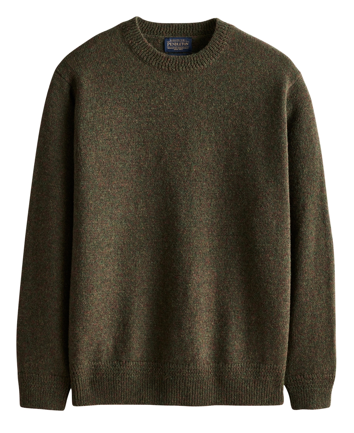 Click here for Pendleton Mens Wool Crew Sweater - Camo Heather prices