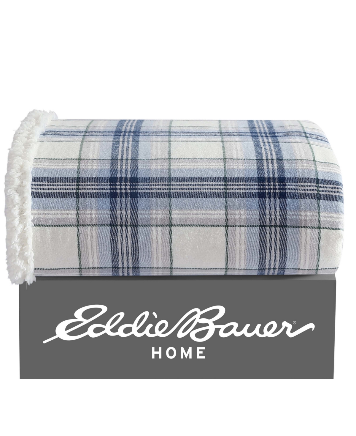 Click here for Eddie Bauer Plaid Cotton Yarn Dye Flannel Reversib... prices