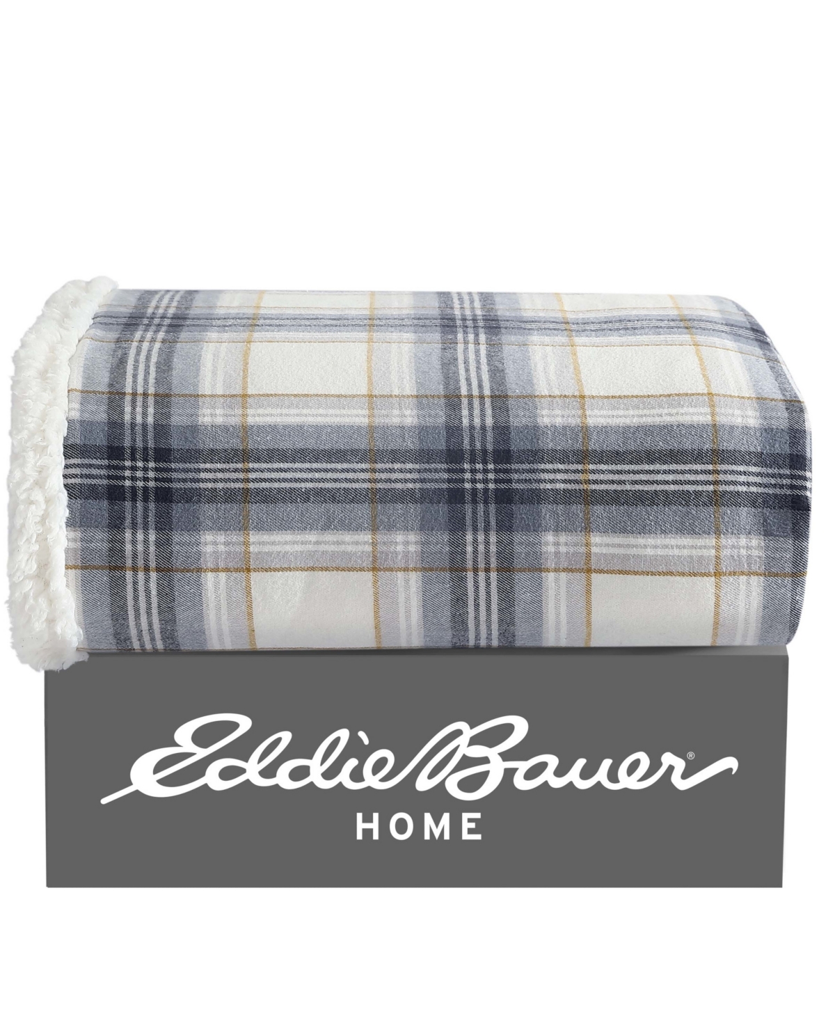 Click here for Eddie Bauer Plaid Cotton Yarn Dye Flannel Reversib... prices