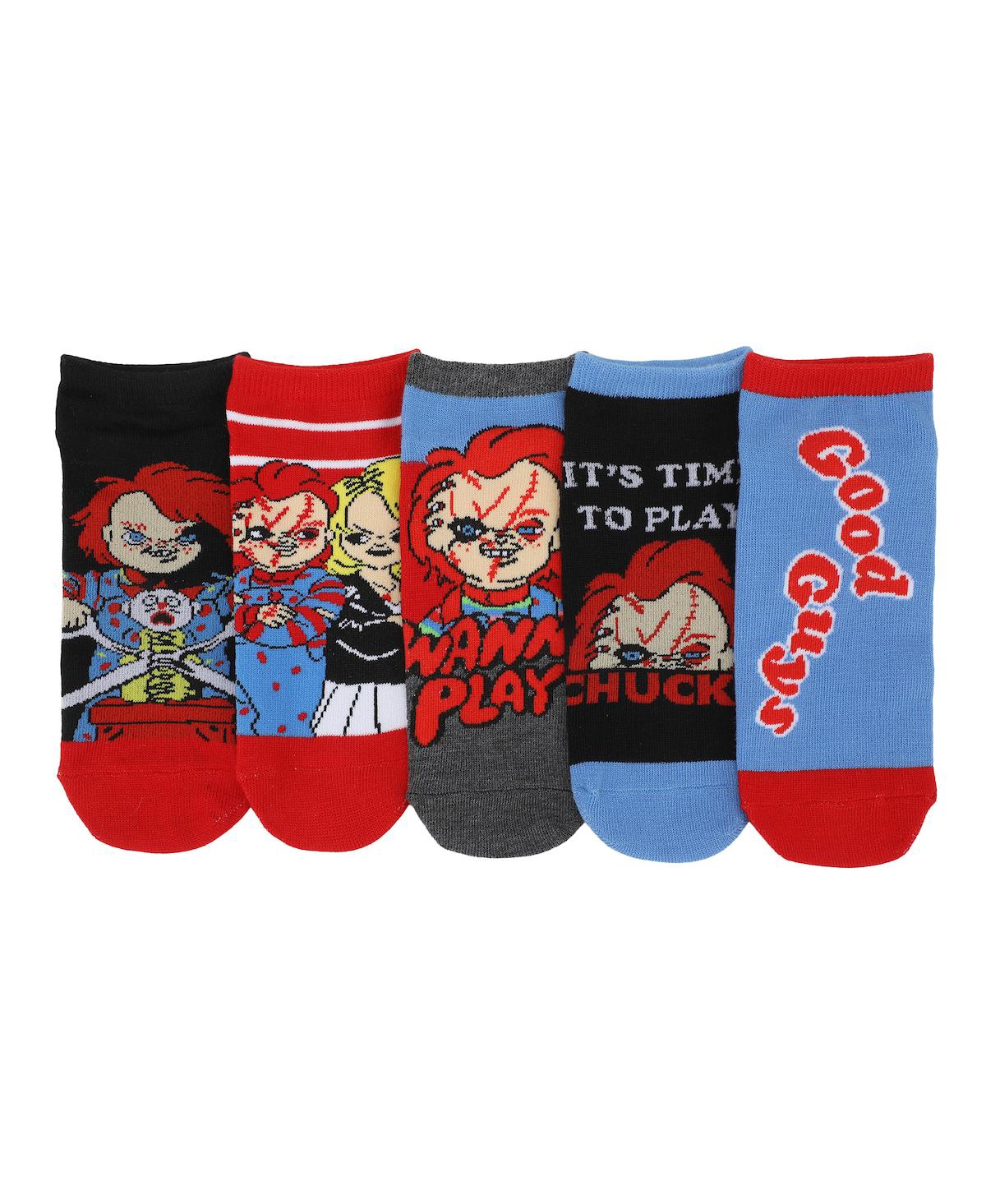 Click here for Chucky Womens The Bride Of 5-Pair Ankle Socks - 5-... prices
