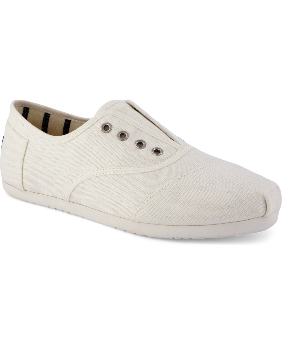 Click here for Toms Womens Cordones Plus Slip-On Sneakers - White... prices