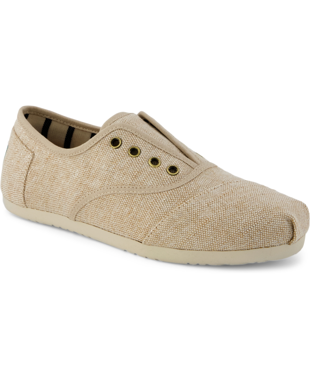 Click here for Toms Womens Cordones Plus Slip-On Sneakers - Champ... prices