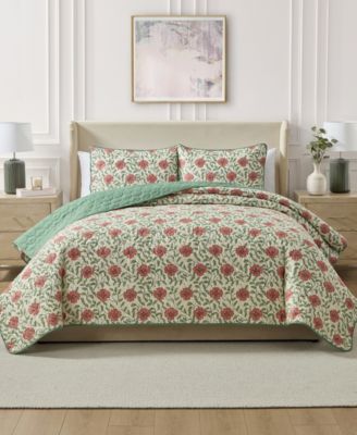Click here for Seventh Studio Ezza Floral 3 Piece Quilt Sets prices